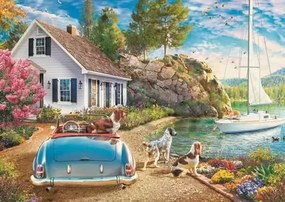 TREFL Puzzle Prázdninový ráj / 2000 dílků / 96 x 68 cm / věk 12+