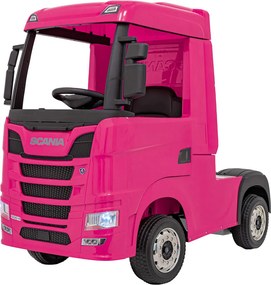 Ramiz Dětské vozidlo Scania R-SERIE růžové