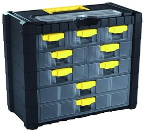 Organizér přenosný/závěsný 10 přihrádek MULTICASE CARGO 400x200x392mm