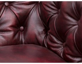 Massive home | Luxusní rohová pohovka Chesterfield I červená z pravé kůže 294x294 MH887CHES