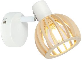 Bílé stropnínástěnné svítidlo Attari pro žárovku E14  - Candellux