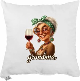 Dekorativní polštář Grandma 40x40 cm EMI