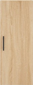 vidaXL Skříň highboard 34,5 x 34 x 180 cm kompozitní dřevo [3199004] Barva: Betonová šedá