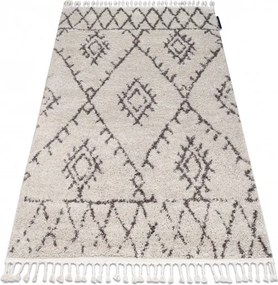 Kusový koberec Berber Fez G0535 cream and brown, 140x190, béžová, obývacia izba, Dywany Łuszczów