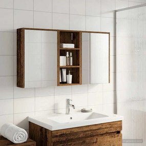 Sada koupelnových skříněk 3 ks 116 x 16 x 62,5 cm 3403814