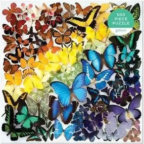 Galison Puzzle Duhoví motýli / 500 dílků / od 8 let