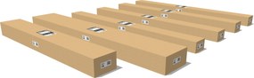 Bioklimatická pergola G21 Austin Premium 6x3 m, antracitová hliníková