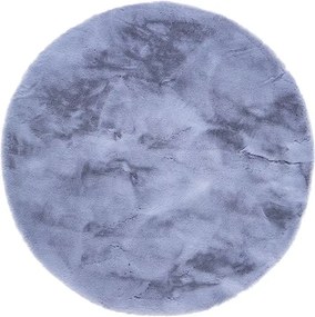 Moderní kulatý koberec Angelo Světle modrý Rozměr: průměr 100 cm