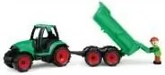 Lena Truckies traktor s vlečkou zelená / od 2 let
