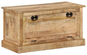 Botníková lavice 85 x 40 x 45 cm masivní mangovníkové dřevo 337827
