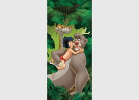 Dětská vliesová fototapeta na zed' Kniha Džunglí, Disney | 90 x 202 cm | DFTDNV 5474