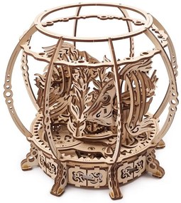 Ugears 3D dřevěné mechanické puzzle Mechanické akvárium