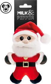 MILK&PEPPER Plyšová hračka vánoční Santa pro psy