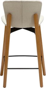 Krémová barová židle (výška sedáku 68 cm) Paragon – DAN-FORM Denmark