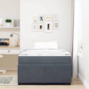 Rám postele Tmavě šedá 120 x 190 cm textil 3398374