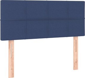 Box spring postel s matrací černá 120x190 cm textil 3269729