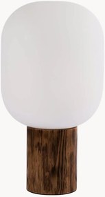 Stolní lampa z dubového dřeva Skene