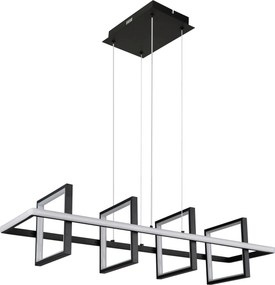 XXXLutz ZÁVĚSNÉ LED SVÍTIDLO, 90/28/120 cm Globo - Online Only svítidla - 007326097101