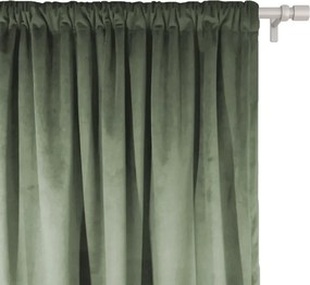Závěs do dětského pokoje VELVET Zvolte barvu: Šedá, Zvolte rozměr: 140 x 160 cm (šířka x výška)
