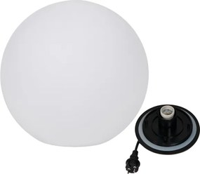 Kanlux 45933 - Venkovní lampa STONO 1xE27/20W/230V pr. 50 cm IP65 bílá