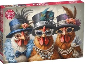 CHERRY PAZZI Puzzle Vyšší společnost / 500 dílků / 50 x 34,5 cm