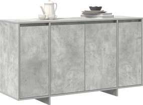 Servírovací skříň Betonově šedá 135 x 41 x 75 cm 3333889
