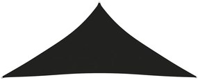 135786 vidaXL Stínící plachta oxfordská látka trojúhelníková 5x6x6 m černá