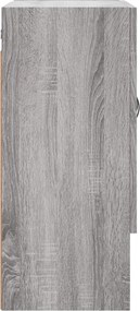 vidaXL Nástěnná skříňka 60 x 31 x 70 cm kompozitní dřevo [829906] Barva: šedá sonoma