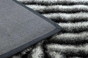 Koberec FLIM 010-B3 Labirynt - černý, šedý