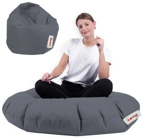 Atelier del Sofa Zahradní sedací vak Iyzi 100 Cushion Pouf - Fume, Kouřová