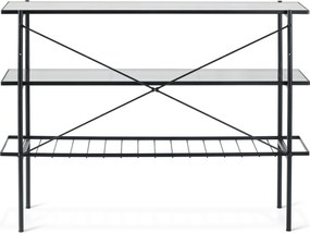 Tchibo - Konzolový stolek - barva: černá