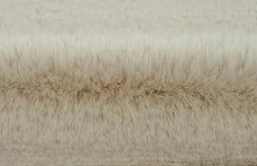 German Huňatý koberec Happy / 230 x 160 cm / 100% polyester / světle béžová