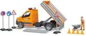 Bruder 02677 MB Sprinter komunální auto s příslušenstvím / 1:16 / od 3