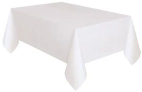 Ubrus na hranatý stůl 122x60 cm (přesah 30 cm) Barva ubrusu: BÍLÁ / WHITE