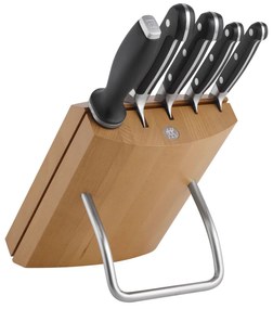 Zwilling Pro bukový blok s noži 6 ks, 38437-000