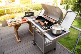 Plynový gril G21 California BBQ Premium line 4 hořáky + zdarma redukční ventil