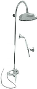 Arttec Vodovodní baterie sprchová LABE s hlavovou a ruční sprchou, Barva: chrom, Rozměr: 150 mm L081.5/3