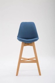 Bhm germany Barová židle Lucia (SET 2 ks), modrá