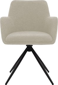 Jídelní židle Olema látka Teddy – taupe