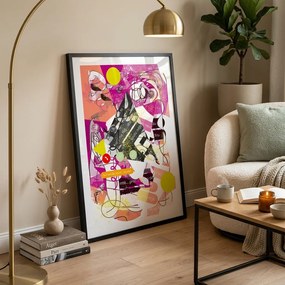 Šimon Dub | Online #1 Rám: Černý, Velikost: 100 x 70 cm