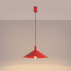 Sollux Lighting Závěsné svítidlo NOX 40 červené