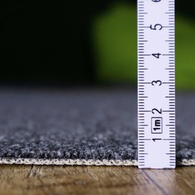 Betap, Metrážový koberec Baltic 78, na míru, šíře 4m, šedá, ab (mřížka), chodba / předsíň