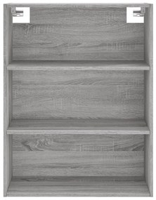 Skříň highboard šedá sonoma 69,5 x 34 x 180 cm kompozitní dřevo