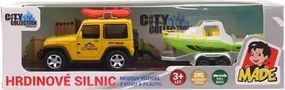 Auto s přívěsem / Kovové / 21 cm / od 3 let