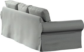 Potah na pohovku IKEA  Ektorp 3-místná, rozkládací STARÝ MODEL PIXBO barva modrá látka pletený vzor
