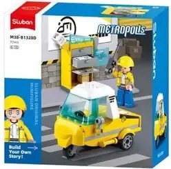 Sluban Metropolis M38-B1328D Doručovací vůz / počet dílků: 77 / od 6 l