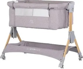 CHIPOLINO Postýlka SleepNFold 2v1 Platinum / Přístavná k posteli / 6 v
