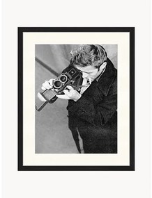 Zarámovaná fotografie James Dean with Camera