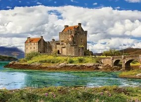 EUROGRAPHICS Puzzle Hrad Eilean Donan / 1000 dílků / 67,6 × 48,9 cm