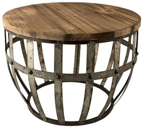 Kovový odkládací stolek – 45x28x45 cm